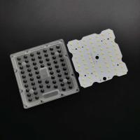 China 150lm/W 50W SMD3030 Square LED Module Lens 80x140 Degree for Street Light for sale