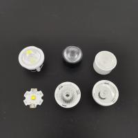China Single LED Collimator Lens 15x45 Degree for Street Light XPG 1W 3W PMMA for sale