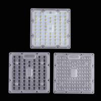 China 50W 90 Degree SMD3030 Square LED Lens Module for Tunnel Light 130x130mm for sale