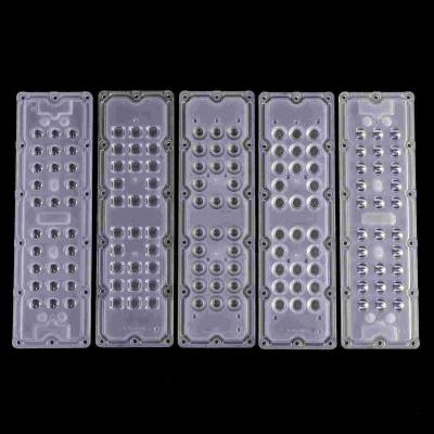 China SMD 5050 LED High Bay Light Lens 28 in 1 30 Degree 236x70mm Optical Grade PC for sale