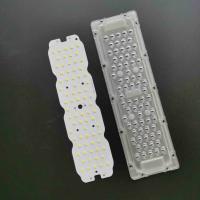 China 12V 50W SMD3030 LED Street Light Module 160lm/W 80x150 Degree Heat Sink for sale