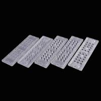 China 28 in 1 60 Degree SMD 5050 LED Lens Array for High Bay Light 236x70mm PC for sale