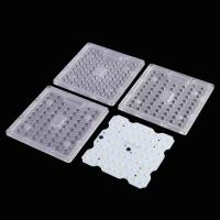 China 50W 150lm/W Square Shape 3030 LED Retrofit Kit 64 LEDs 80x150 Lens for Road Lamp for sale