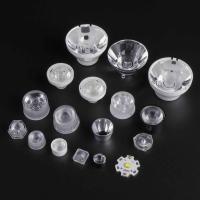 China LED Reflector Lens Single 30x60 Degree Optical Lens for XPG LEDs 15x9.29mm for sale