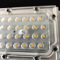 China 50W LED Street Light Module with 160lm/W Efficacy, SMD 3030 LEDs, 252x70mm PC Lens for Outdoor Lighting for sale
