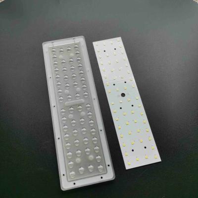 China 50W SMD3030 LED Street Light Module with 256.6x78.6mm Optical PC Lens - ROHS & CE Certified for sale