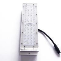 China 56-in-1 SMD 3030 LED Street Light Lens Module 155x80 Degree Optical Grade PC for Road Highway Area Lighting for sale