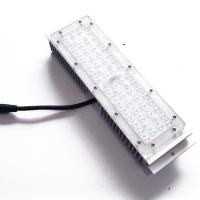China 56-in-1 SMD 3030 LED Street Light Lens Module 155x80 Degree Optical Grade PC for Road Highway Area Lighting for sale
