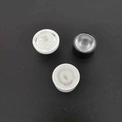 China Single PMMA Power LED Lens 30x60 Degree 1W 3W with Black Holder for Street Lamp XPG for sale