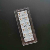 China 12W LED Lens Array for Street Light Retrofitting 173x71.4mm PC Optical for sale