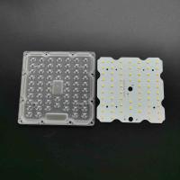 China 130x130mm PC Optical Lens and SMD 3030 LED PCB Board for 50W LED Light Module for sale