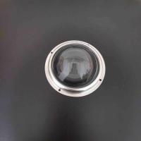 China 100W High Power LED Optical Lens 60 Degree with Aluminum Heat Sink 100x39mm for High Bay Lighting for sale