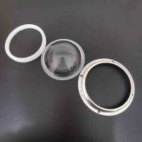 China 100W High Power LED Optical Lens 60 Degree with Aluminum Heat Sink 100x39mm for High Bay Lighting for sale