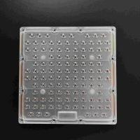 China 90W Asymmetric LED Street Light Lens PCB Module for Road Lamp 175x175mm for sale