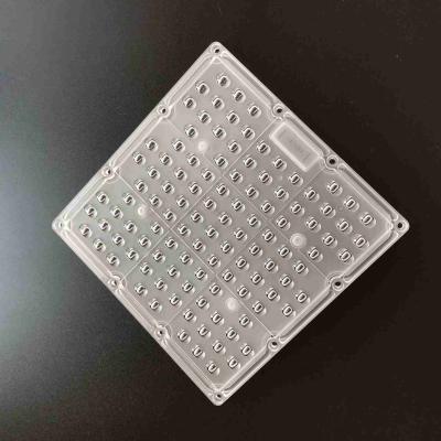 China 90W Asymmetric LED Street Light Lens PCB Module for Road Lamp 175x175mm for sale