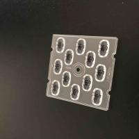 China SMD 3030 LED Lens 50x50mm TP4-S Optical Lens for Street Light 12 in 1 PCB Module for sale