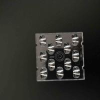 China SMD 3030 LED Lens 50x50mm TP4-S Optical Lens for Street Light 12 in 1 PCB Module for sale