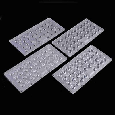 China PH3030 SMD LED Street Light Module 150lm/W 100W Heat Sink Lens PCB 253x120mm for sale