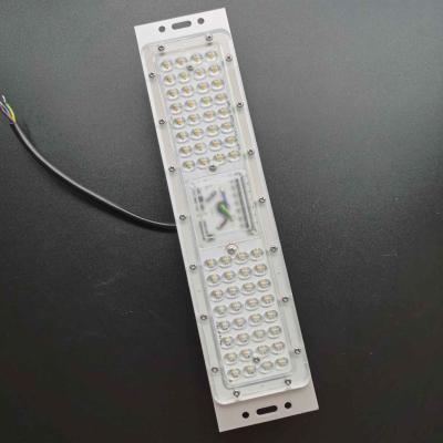 China SKD LED Street Light Components 100W 400x280x90mm Aluminum Body IP65 for sale