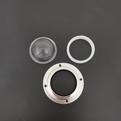 China 30W Borosilicate Glass LED Street Light Module 50x24mm 70-90 Degree Lens for sale