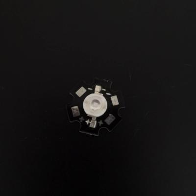 China Custom 3W High Power LED Diode 530nm 100LM for Plant Growing 14.8x7.9mm for sale