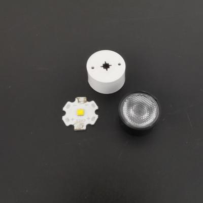 China 10-70 Degree 3W/1W High Power LED Lens for Osram XPE/XPC/XBD - 11.8×6.7mm PMMA Optical Lens for sale