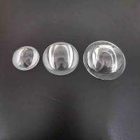 China Borosilicate Glass LED Street Light Lens 78mm 120x60 Degree for 10-100W COB Chips for sale