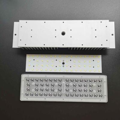 China 56W SMD 3030 LED Lens Array PC Material Street Light Module 155x80 Degree for sale