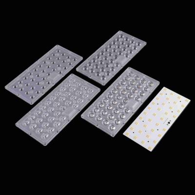 China 100W SKD LED Street Light Components 10000lm IP65 3000K-6000K for Parking Lot for sale