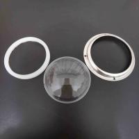 China 100W LED Glass Lens 90 Degree Beam Angle Borosilicate Glass Lens for High Bay Light 100mm for sale