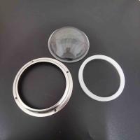 China 100W LED Glass Lens 90 Degree Beam Angle Borosilicate Glass Lens for High Bay Light 100mm for sale