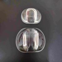 China Borosilicate Glass LED Lens 75x135 Degree Beam Angle for Street and Tunnel Lighting for sale