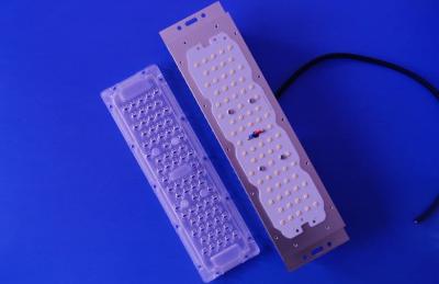 China Waterproof SMD 3030 50W LED Light Engine Module 80x150 Degree Lens for Street Light for sale
