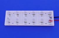 China 12W LED Street Light Lens PMMA Optical 90x126 Degree for XPE XPG Chips Retrofit Kit for sale