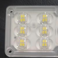 China 3030 SMD LED PCB Board 109x45x1.5mm for 30-45W Street Light Modules 8S6P Circuit for sale