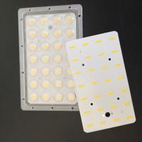 China Customized 3030 SMD LED PCB Board 35-50W 90 Degree Beam Angle Optical PC Lens for sale