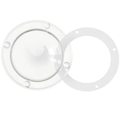 China 88mm 120° PC LED Lens Cover for High Bay Lights 91% Light Transmittance OEM ODM for sale