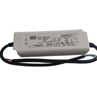 China Meanwell LPV-150-12 120W 12V IP67 Constant Voltage LED Driver Power Supply for sale