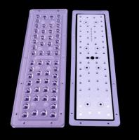 China 56W PC LED Street Light Lens with SMD 3030 LEDs 90% Transmittance Beam Angle Options for sale
