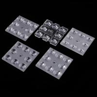 China Wholesale 50x50mm LED Optical Lens PC PMMA 90-95% Transmittance for Street Flood Lights for sale
