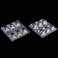 China Wholesale 50x50mm LED Optical Lens PC PMMA 90-95% Transmittance for Street Flood Lights for sale
