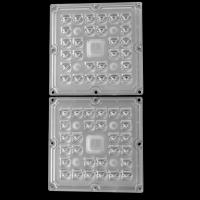 China 3535 SMD LED Lens Array 28-in-1 Square Module 100x100x8.5mm for 30W-50W Lighting Retrofit for sale