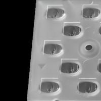 China 12-in-1 LED Light Array TPII-M SMD 3030 Optical Lens 50x50mm for Street Light Retrofit for sale