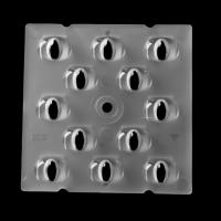 China 12-in-1 LED Light Array TPII-M SMD 3030 Optical Lens 50x50mm for Street Light Retrofit for sale