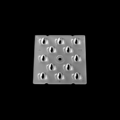 China 12-in-1 LED Light Array TPII-M SMD 3030 Optical Lens 50x50mm for Street Light Retrofit for sale