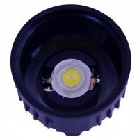 China 1W 3W PMMA LED Collimator Lens 45° Beam Angle 19.8mm Diameter for Spotlight Applications for sale