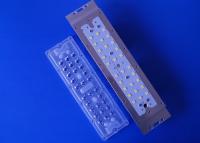 China 28 in 1 100W LED Square Module 5050 SMD 80x150 Degree Beam 24V PCB Lens Kit for sale