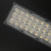 China 5050 SMD LED PCB Board 30-50W 48V 163x85 Degree Beam Angle Optical Grade PC Lens for Street Lighting for sale