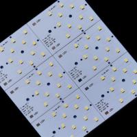 China Optical Grade PC SMD 3030 LED PCB Board 70x50mm with 12-in-1 Lens for High Bay Light Retrofit for sale