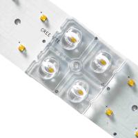 China 16pcs CR XTE SMD LED PCB Board 215x58mm with 2.0W/m·K Thermal Conductivity for Industrial Lighting for sale